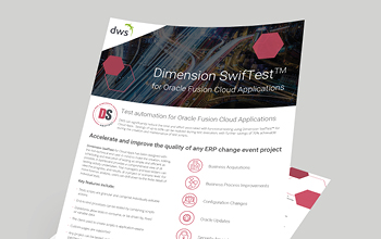 DWS Data Sheet | SwifTest for Cloud Apps