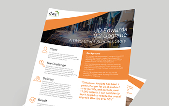 Life Sciences Case Study: JD Edwards 9.2 Upgrade and Testing - DWS Global