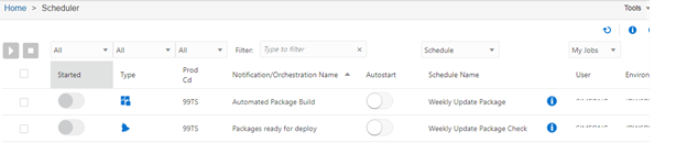 Automated Package Build in JD Edwards EnterpriseOne - DWS